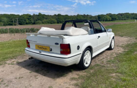 1988 Ford Escort XR3i All White Cabriolet